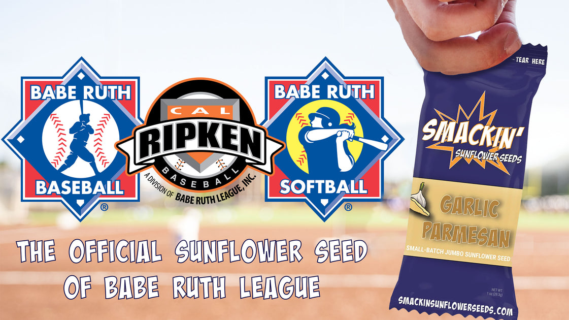 The Offical Sunflower Seed Supplier of Babe Ruth League – SMACKIN ...