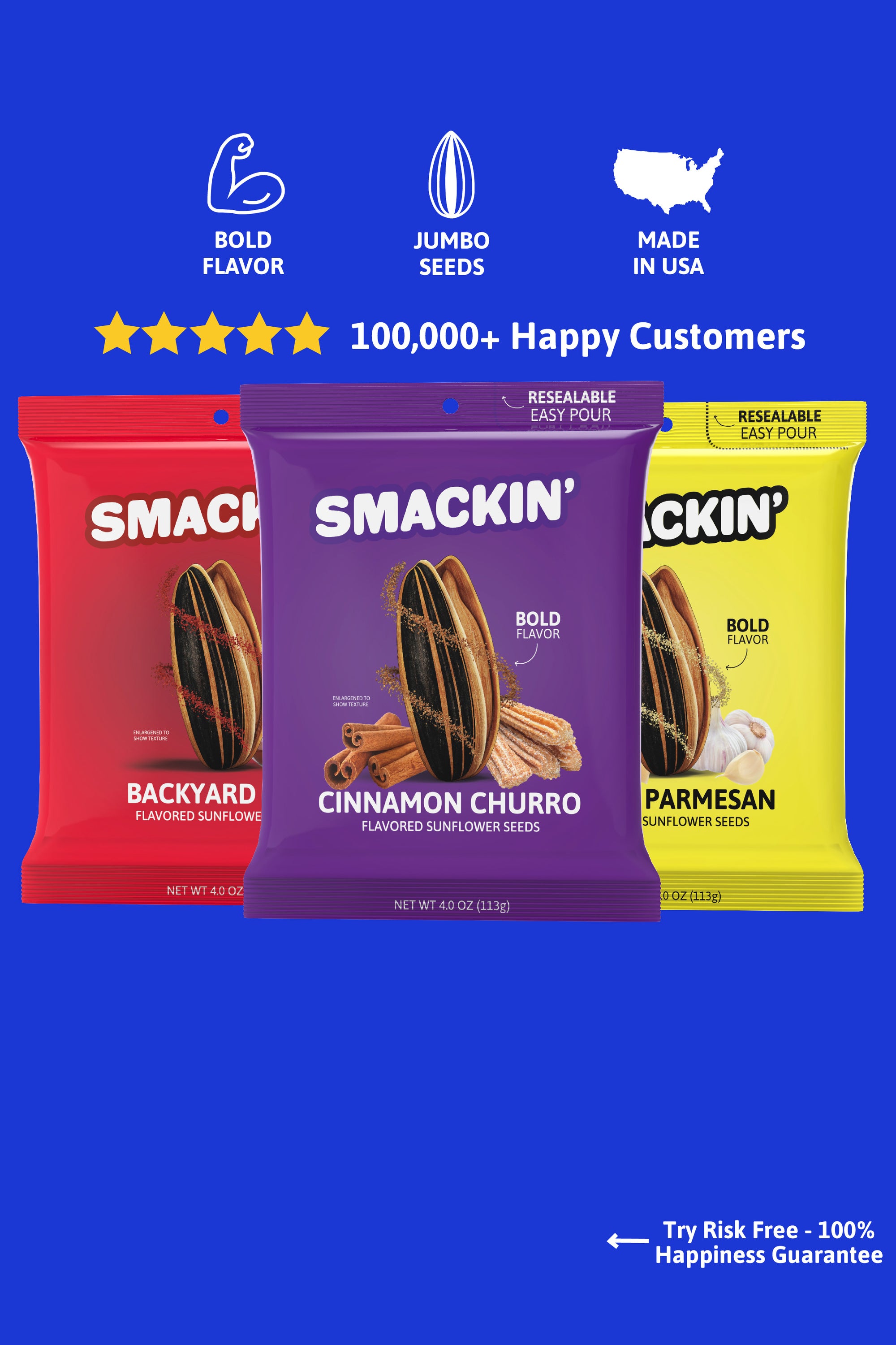 Bold Flavor, Jumbo Size, Healthy Sunflower Seeds